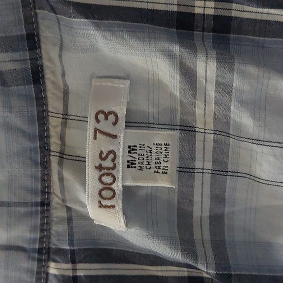 Roots | Shirts | Mens Roots 73 Plaid Button Down Shirt Medium | Poshmark